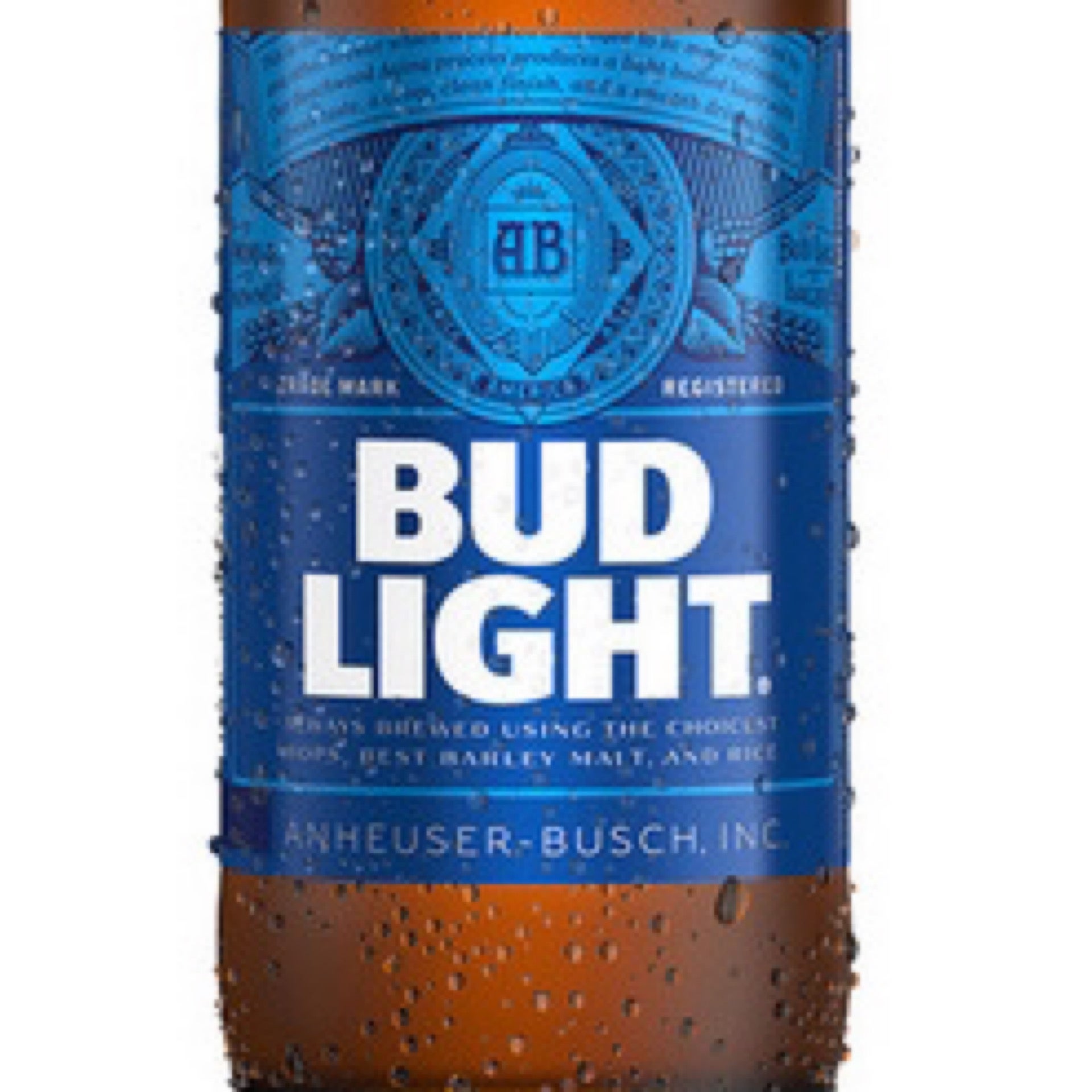 Light Blue Beer Bottle