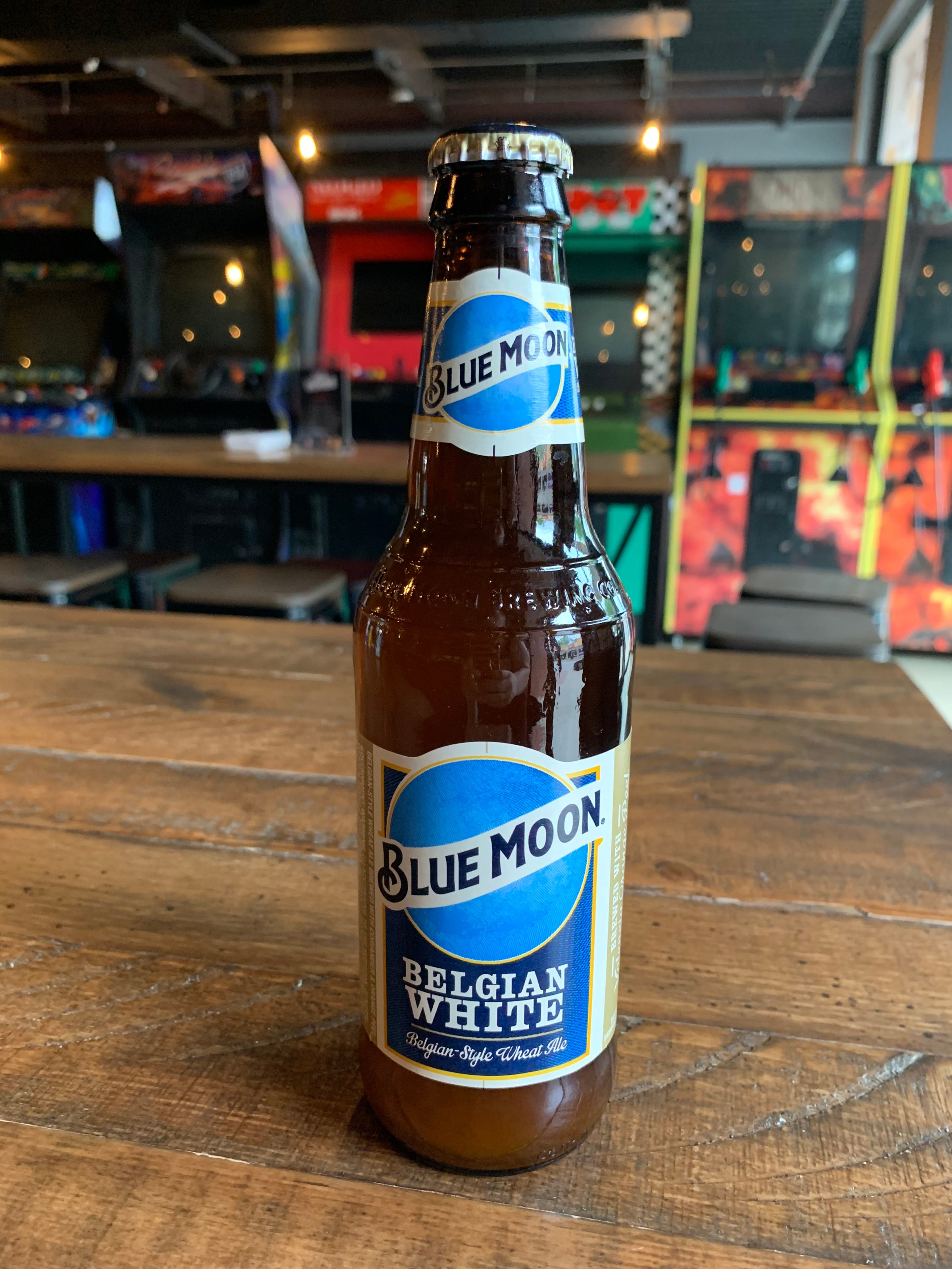 Blue Moon Beer Bottle